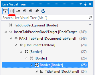 Using Live Visual Tree to discover internals of Visual Studio · Amadeo's