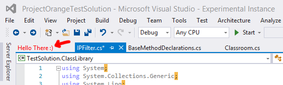 Using Live Visual Tree to discover internals of Visual Studio · Amadeo's